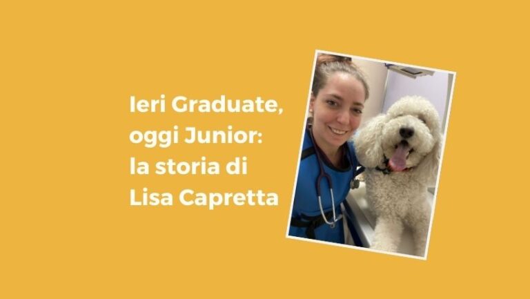 Ieri Graduate, oggi Junior la storia di Lisa Capretta